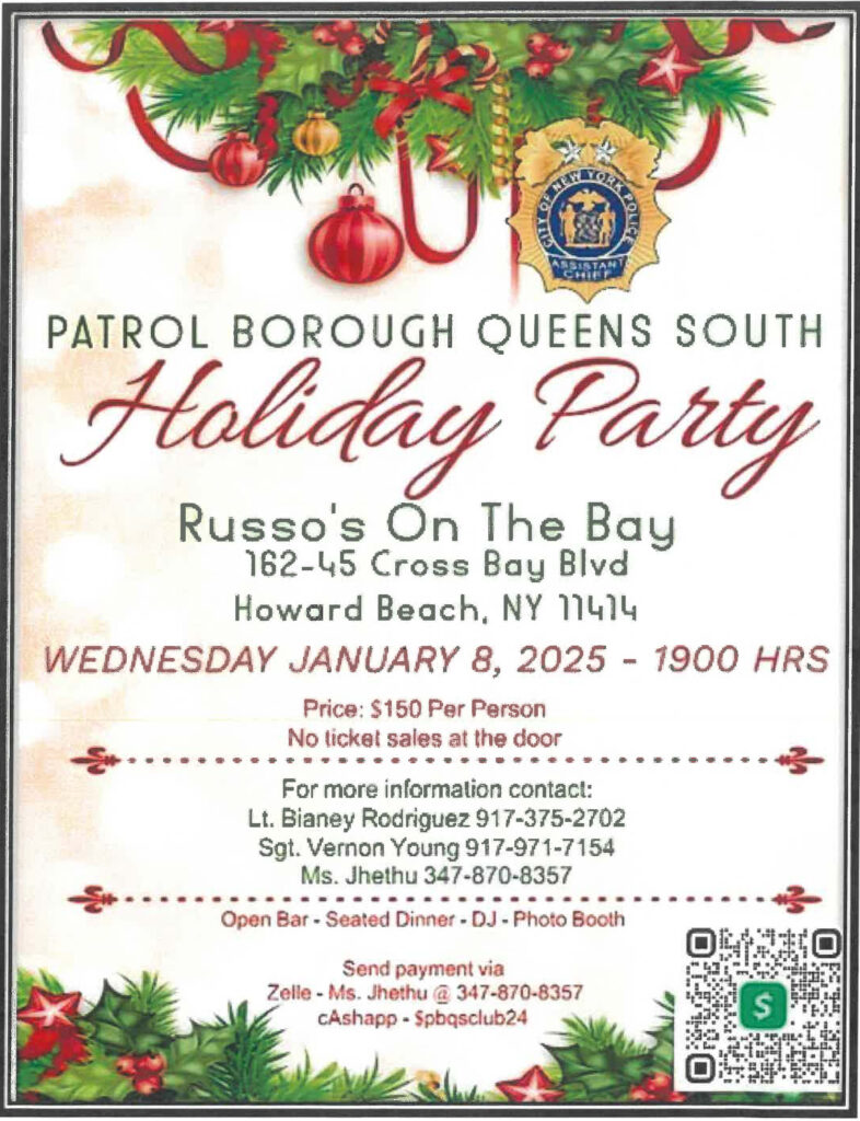 Patrol Borough Queens South – The Detectives’ Endowment Association