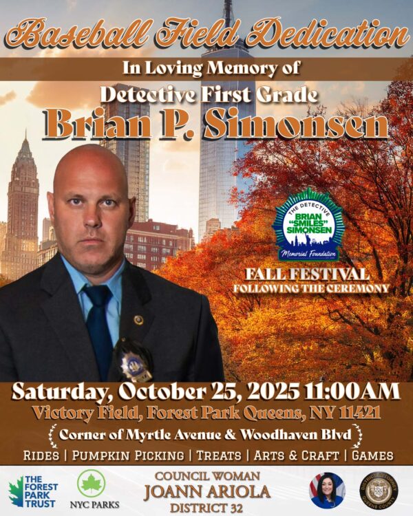 Baseball Field Dedication In Memory of Det. Brian Simonsen – The ...